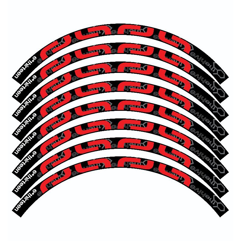 MERAH E13 - e*thrirteen rim sticker Decal for bicycles - red | Shopee ...