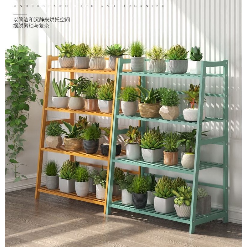 Rak Bunga Rak Pasu Bunga Rak Pasu Plant Rack Flower Pot Stand Flower ...