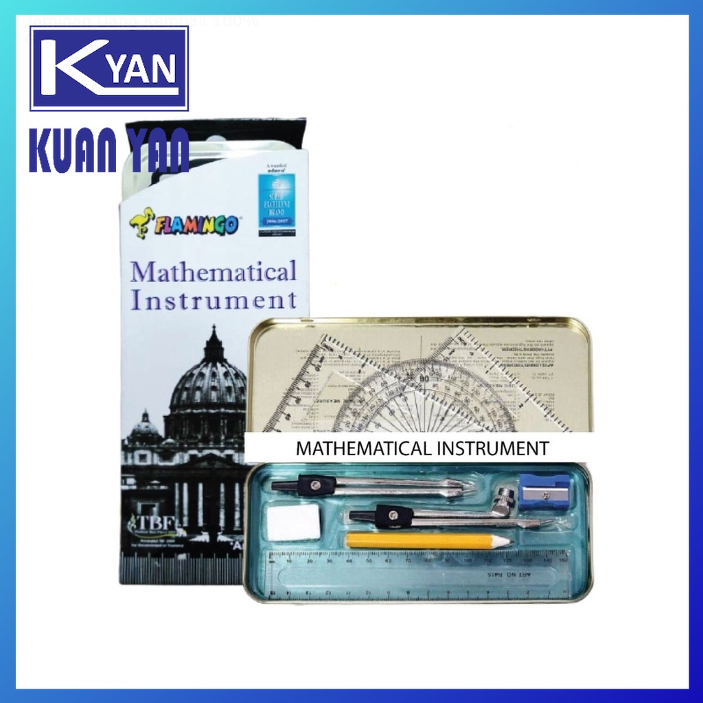 Flamingo Mathematics instrument set Geometry Set | Compass Set | Math ...