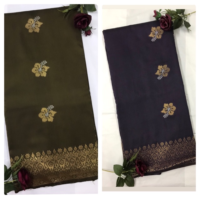 Readt stock Songket Bunga raya baju kurung nikah by NATASHA | Shopee ...