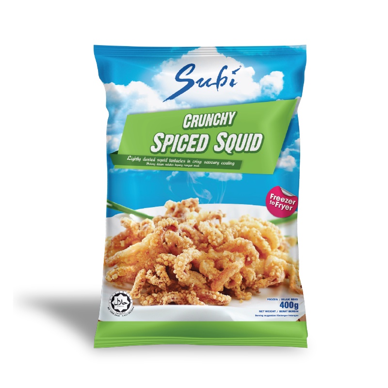 Subi Crunchy Spiced Squid (400g) | Shopee Malaysia