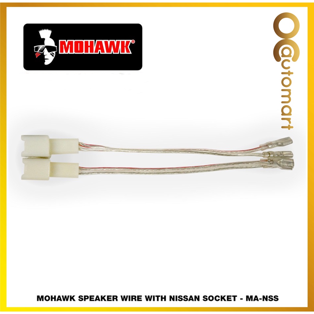 MOHAWK Plug n Play Socket Speaker Or Tweeter Wire with Terminal ...