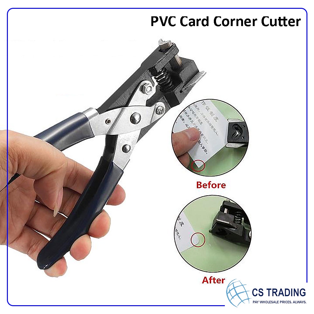 R5 Card Corner Rounder Paper Die Puncher Perforator / Angle Nip Punch ...