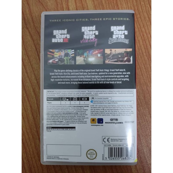 GTA Nintendo switch game | Shopee Malaysia