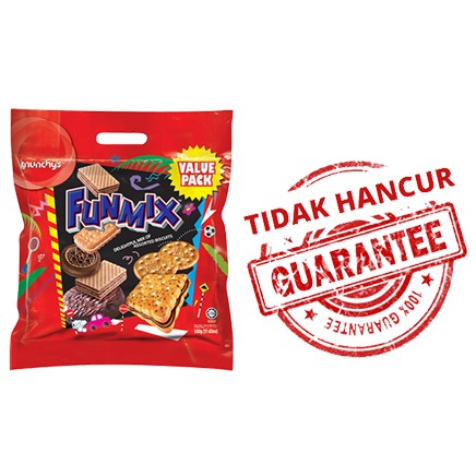 💎🔥BIG VALUE Munchy's Funmix Hilarious Mix Assorted 500g individual pack ...