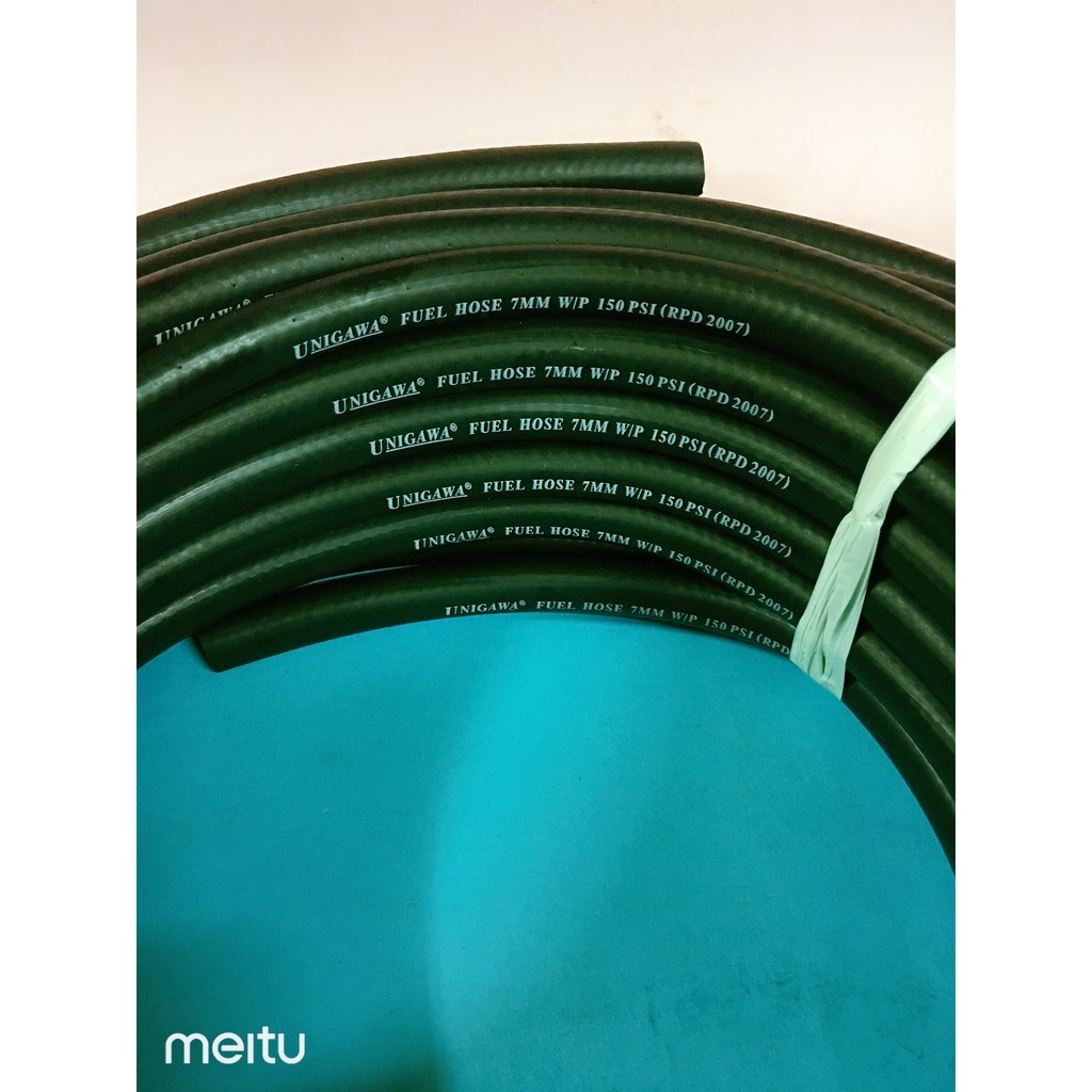 FUEL HOSE UNIGAWA FUEL HOSE DIESEL HOSE PETROL OIL HOSE 7MM (1FEET ...