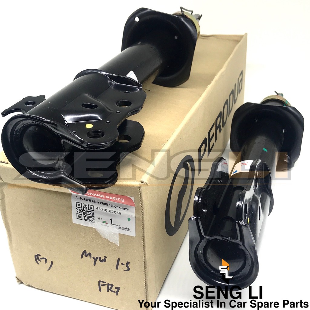 PERODUA MYVI 2005-2017 GENUINE/ORIGINAL ABSORBER FRONT/REAR-48510-BZ050 ...
