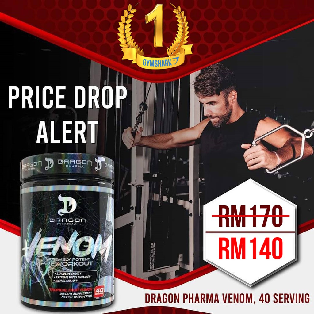 Venom Pre-Workout by Dragon Pharma | Shopee Malaysia