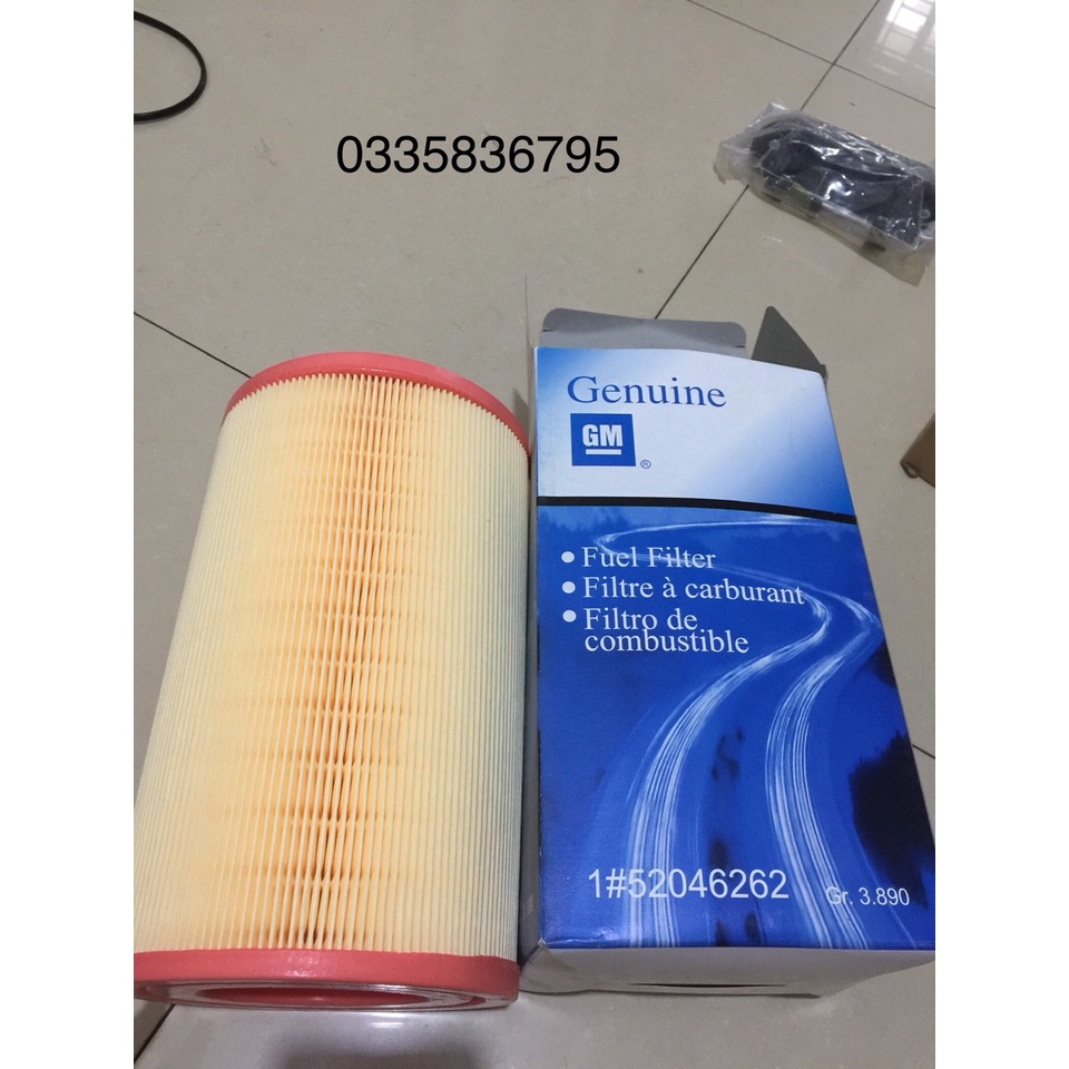 Engine air filter for Chevrolet Colorado, Trailblazer - 52046262 ...