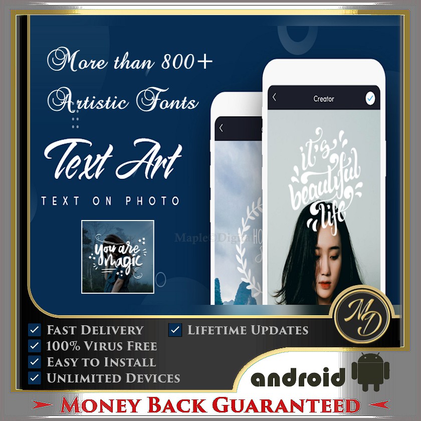 TextArt – Text to photo – Photo text edit v2.5.1 (PRO Unlocked Android ...