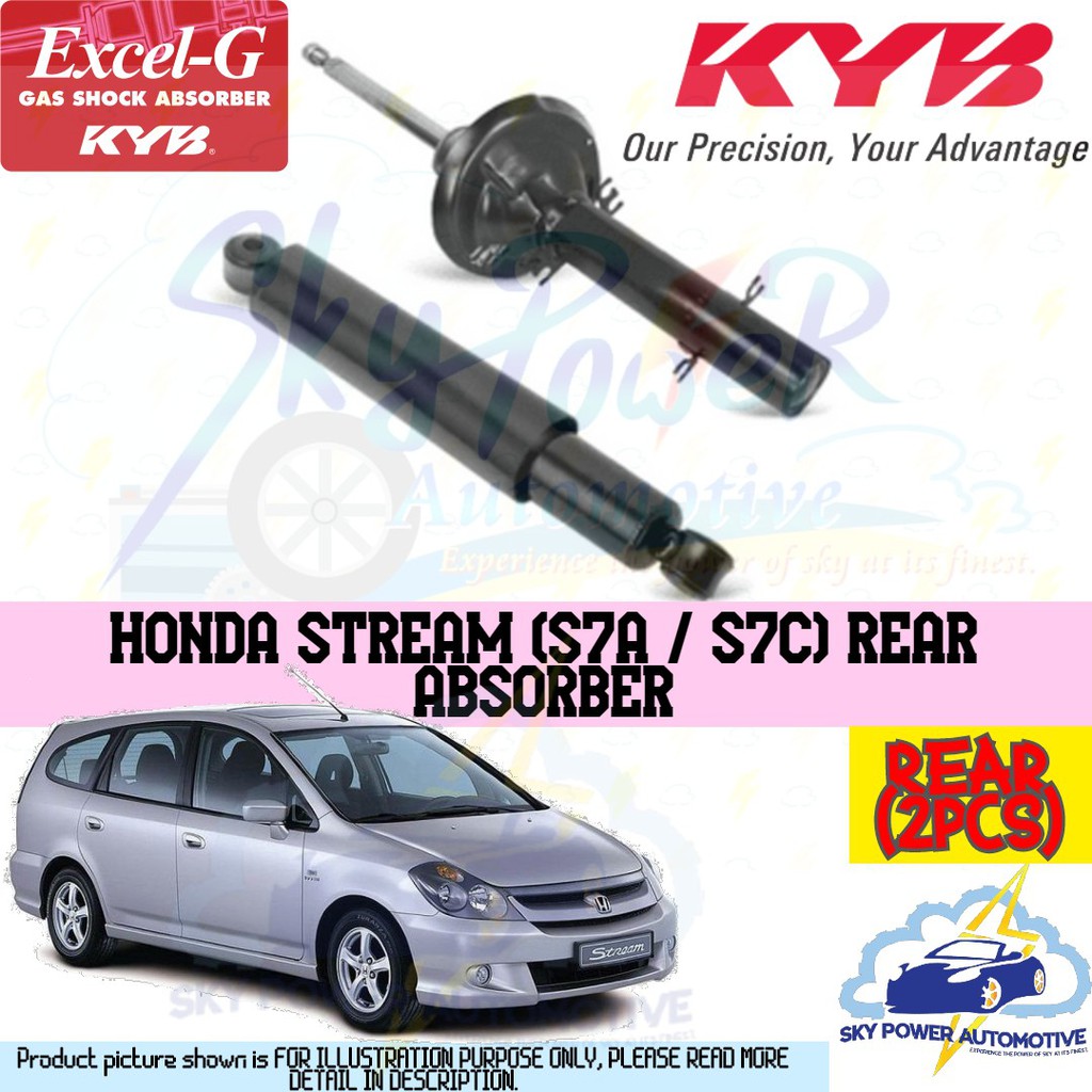 HONDA STREAM (S7A/S7C/SMA RN6) KAYABA (KYB) EXCEL-G GAS SHOCK ABSORBER ...