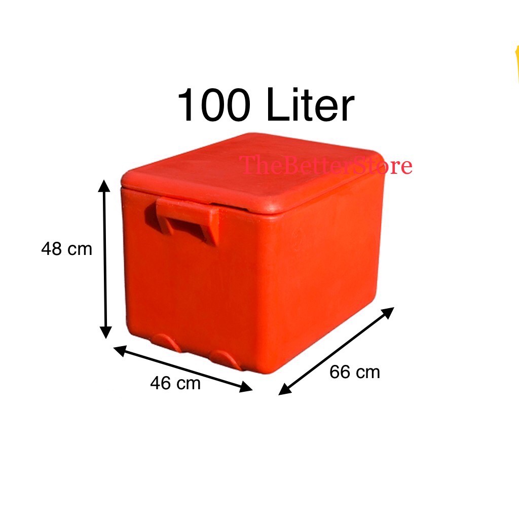 100Liter Heavy Duty Cooler box/Ice box/Ice bucket/Tong ais/Plastic Ice ...