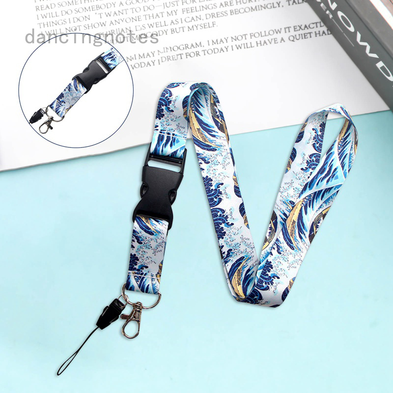 Wave Surfing Mobile Phone Lanyard Tag Hanging Neck Key Chain | Shopee ...