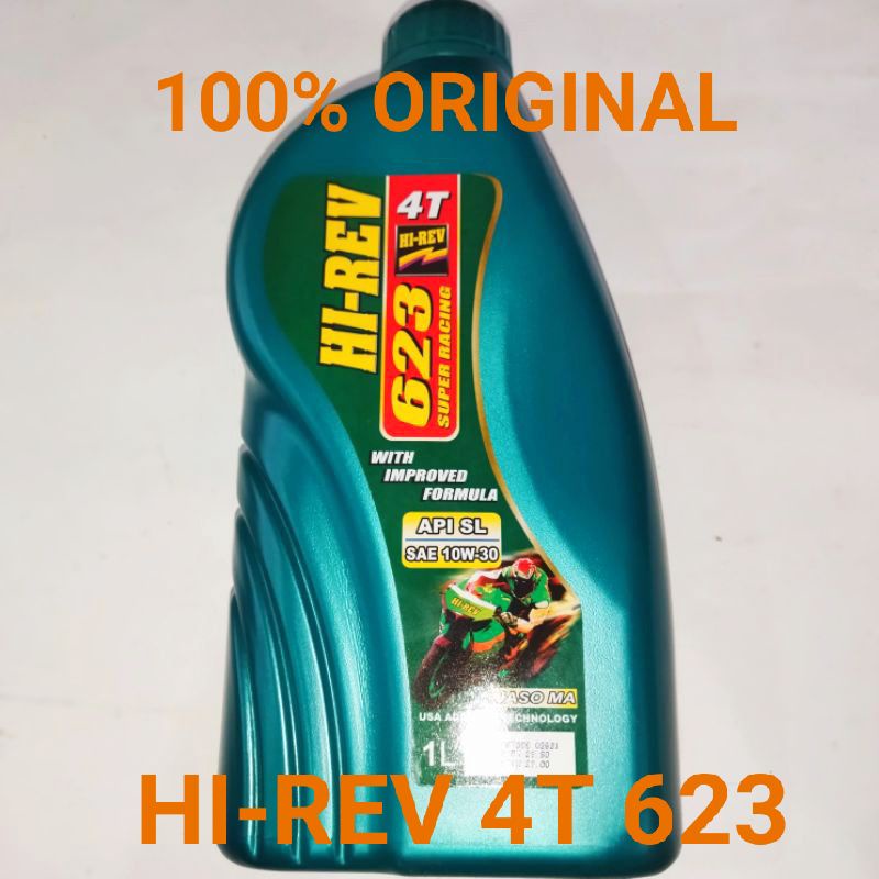 HI-REV MOTOR OIL 4T 623 1L/1BTL (10W30) 🔥100%ORIGINAL🔥 | Shopee Malaysia