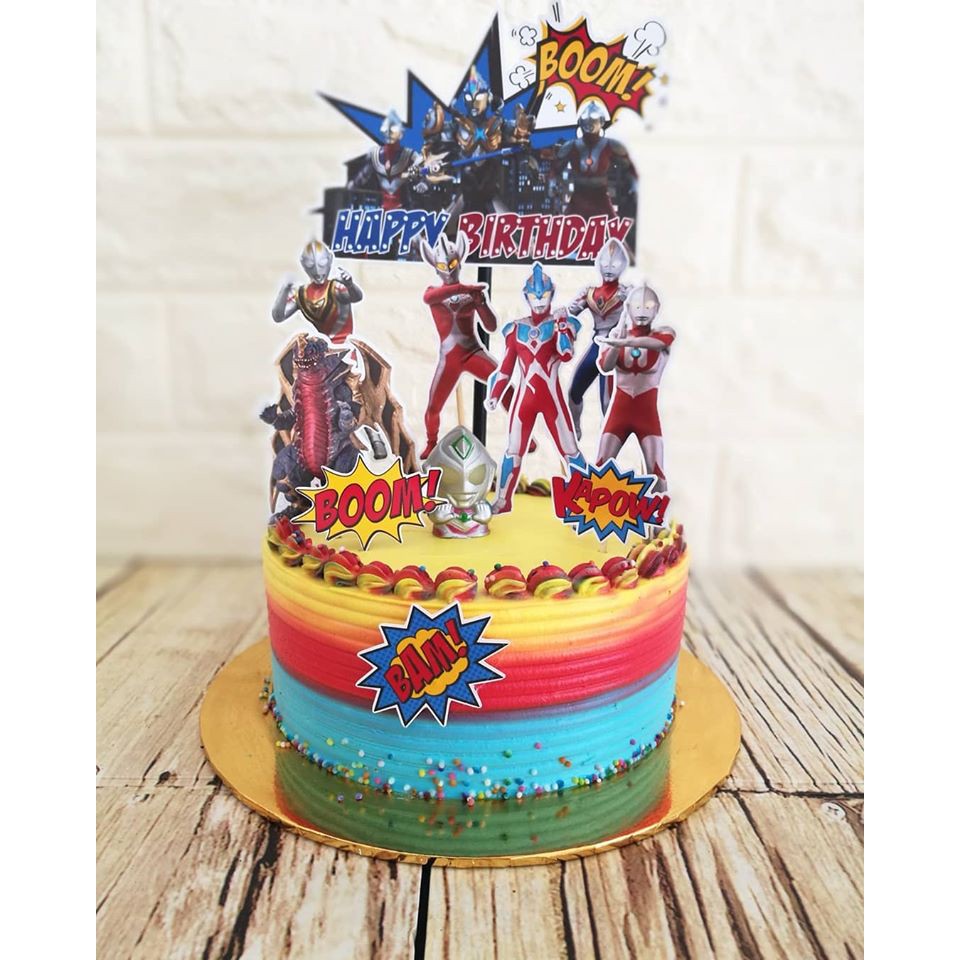 ULTRAMEN Cake Topper | Shopee Malaysia