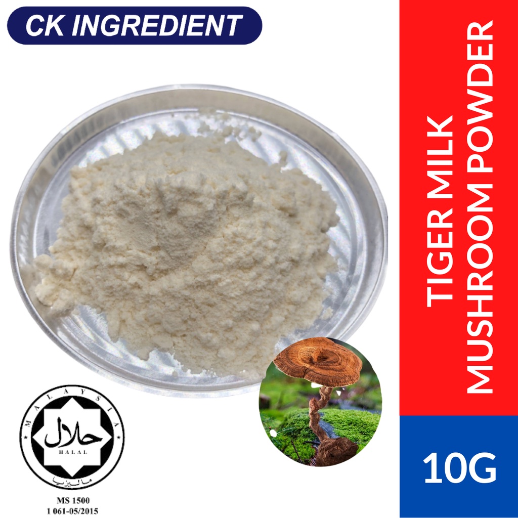 (Halal) Tiger Milk Mushroom Powder - Serbuk Cendawan Susu Harimau ...