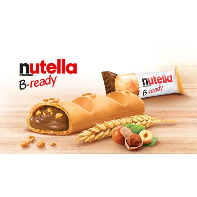 Nutella B-Ready T1 22gr barcode 8000500224281 | Shopee Malaysia