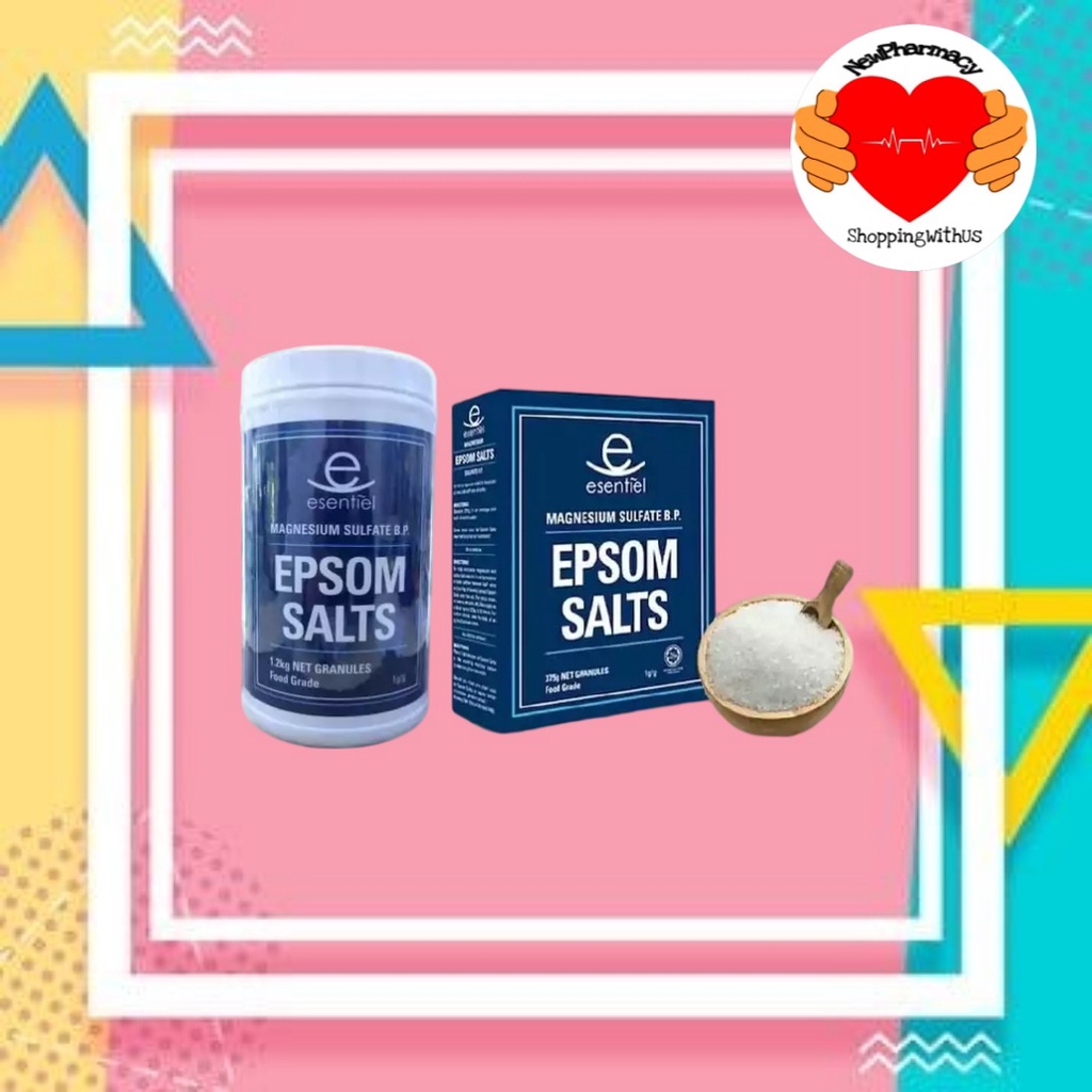 Esentiel Epsom Salts 375g / 1.2kg (Exp-11/2028) | Shopee Malaysia