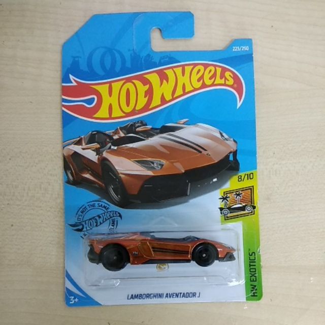 HOT WHEELS LAMBORGHINI AVENTADOR J SUPER TREASURE HUNT STH | Shopee ...