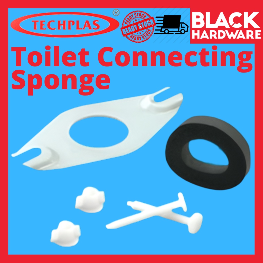 BLACK HARDWARE Techplas 50mm Sponge Rubber Washer Span Tangki Mangkok ...