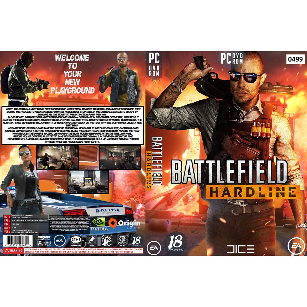 (PC) Battlefield Hardline | Shopee Malaysia