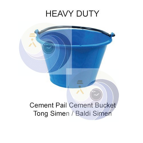 [ 1 UNIT ] Large Heavy Duty PVC Bucket Pail / Cement Pail / Water Pail ...