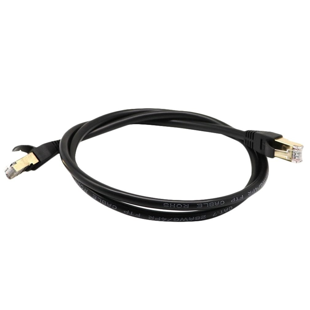 1Meter cat 7 cat7 CAT7e RJ45 Ethernet Internet LAN Network Cable for ...