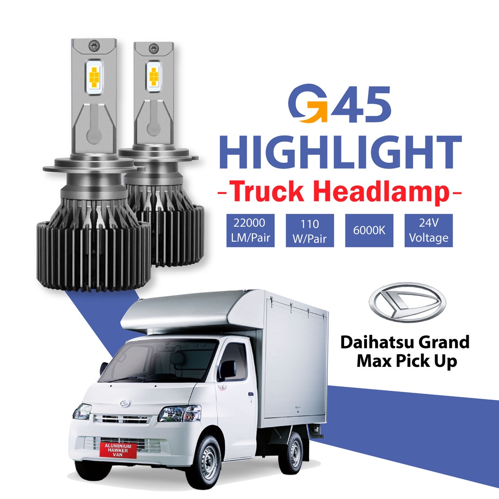 2PCS *1Year Warranty* Daihatsu Grand Max Pick Up Truck&Lorry LED ...