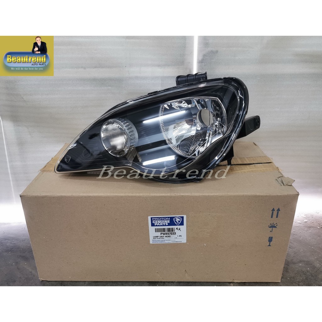 Proton Gen 2 Persona Head Lamp Black Original Headlight Lampu Depan ...