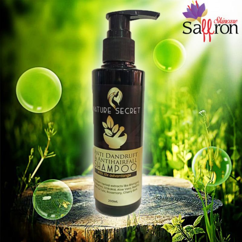 SAFFRON HAIR CARE ORIGINAL ANTI DANDRAFT & ANTI HAIRFALL SYAMPOO ...