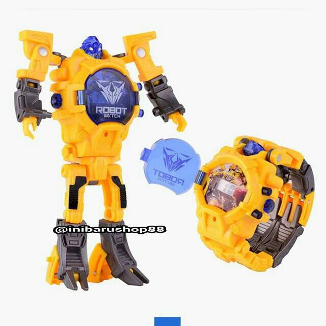 Transformers Robot Digital Watches, Bumblebee Transformers Kids Watches ...