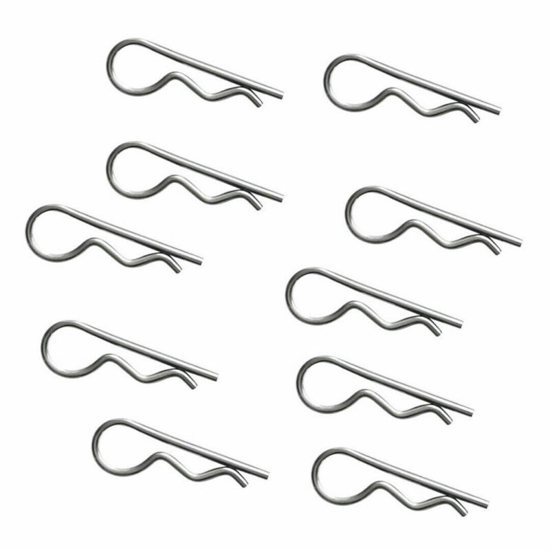 Stainless Steel R Shaped Spring Cotter Clip Pin 1.2mm 1.8mm 2mm 3mm 4mm ...
