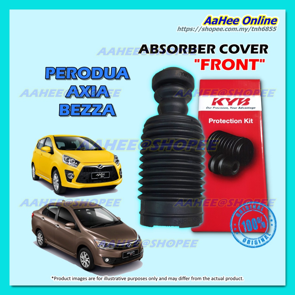 AXIA BEZZA Front Absorber Dust Cover Bump Stop Kit Original KYB/Perodua ...