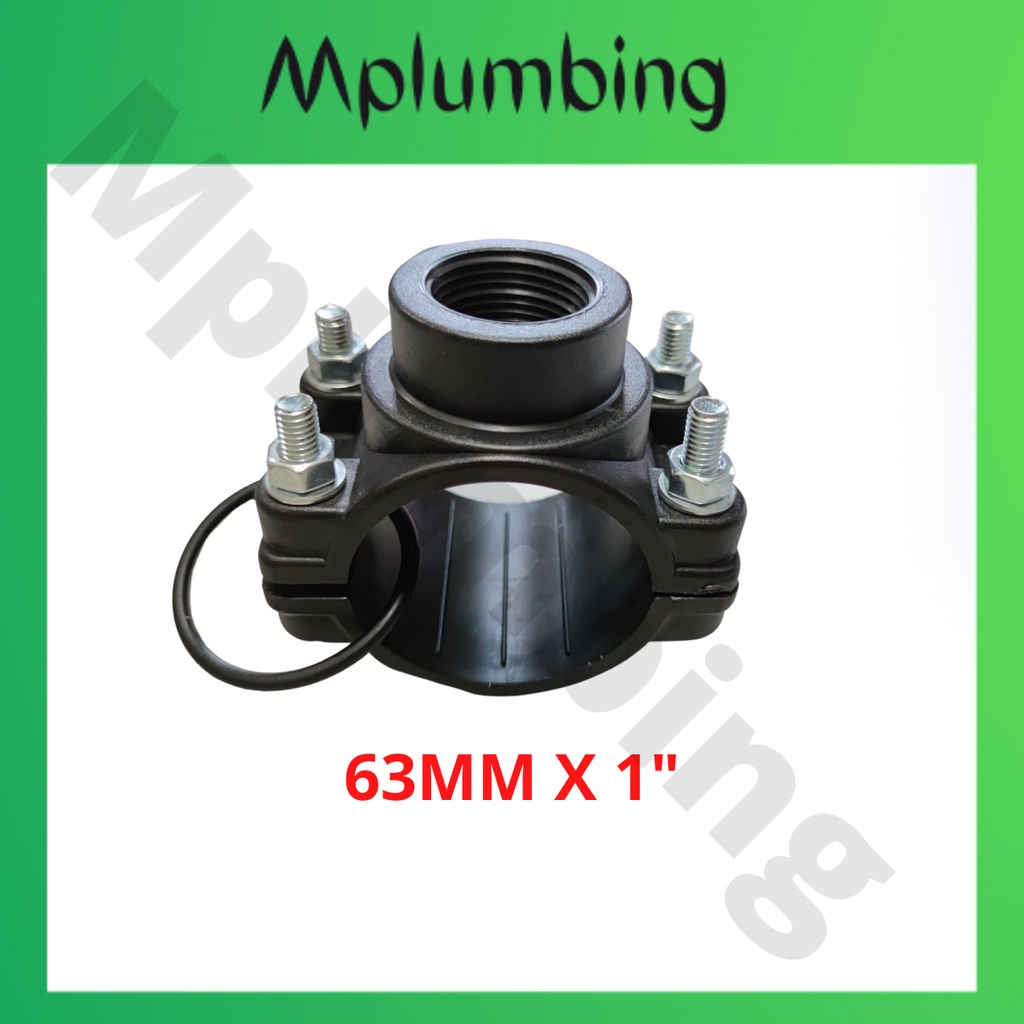 POLY CLAMP SADDLE (63MM | 50MM | 32MM X 1" 3/4" ) | Shopee Malaysia