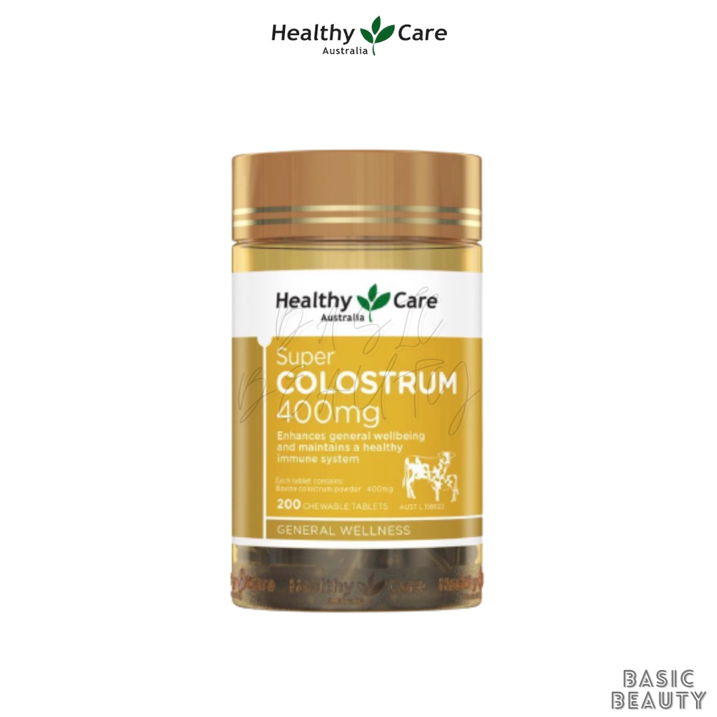HEALTHY CARE Super Colostrum (200 chewable tablets) | Shopee Malaysia