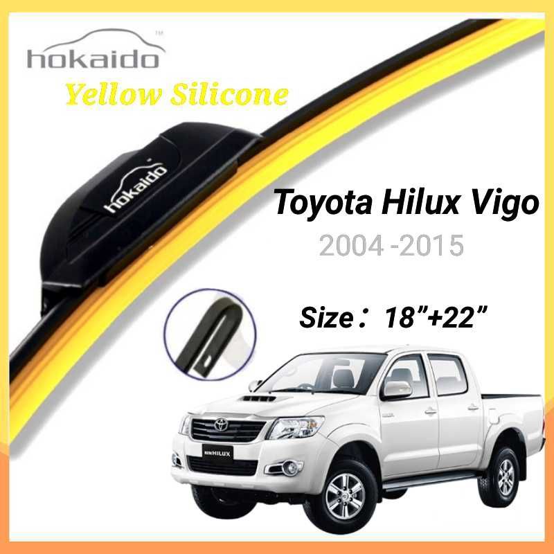 Toyota Hilux Vigo KUN25 2004 - 2015 Original Hokaido Silicone Wiper ...
