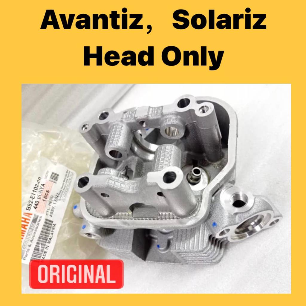 ORIGINAL YAMAHA EGO AVANTIZ SOLARIZ AVANTIK SOLARIK 125 CYLINDER HEAD ...