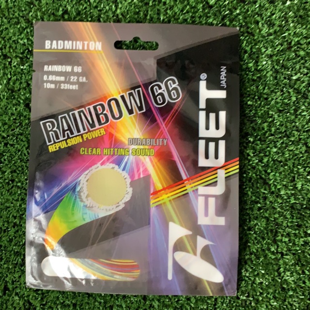 Fleet badminton string (limited edition rainbow colour) | Shopee Malaysia