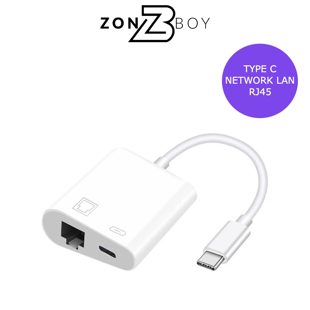 Converter Network Ethernet Type C Cable RJ45 USB C To Network LAN Port ...