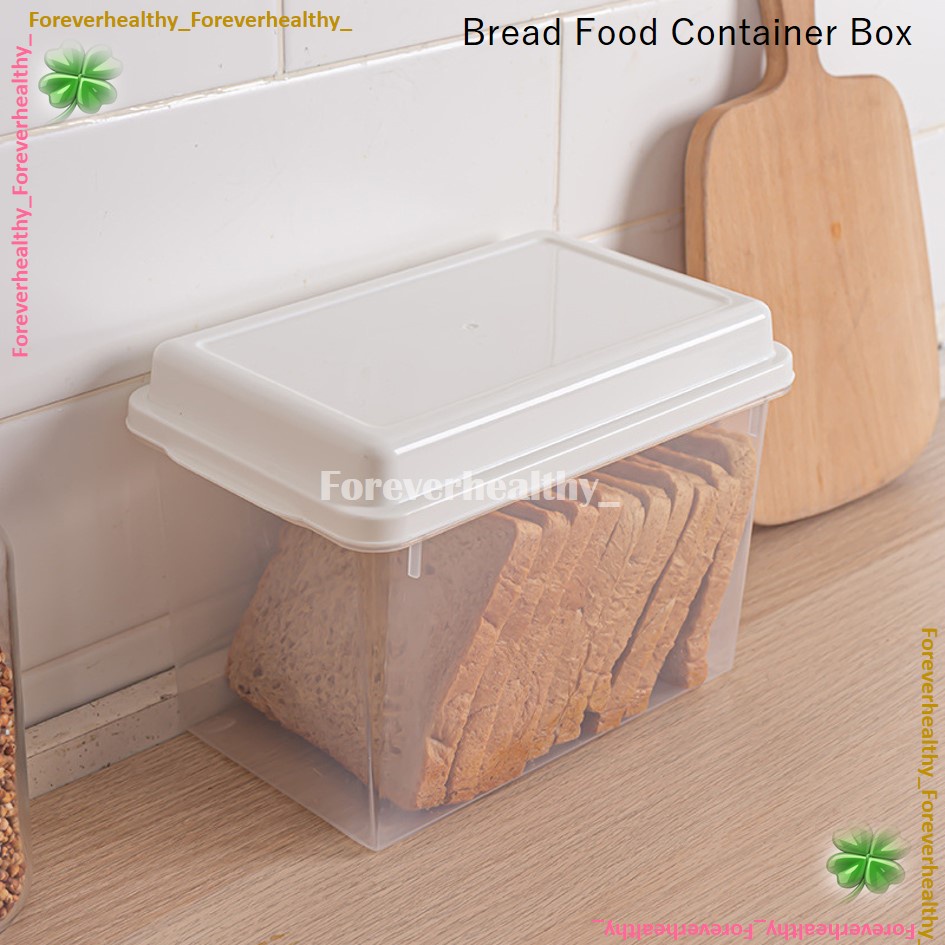 Multifunctional Bread Container Storage Box Tupperware Fruit Food ...