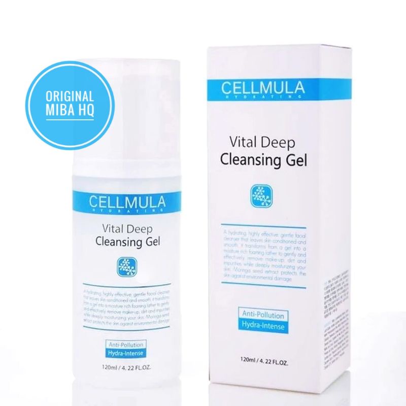 𝐂𝐞𝐥𝐥𝐦𝐮𝐥𝐚 Vital Deep Cleansing Gel - 💯% Original | Shopee Malaysia