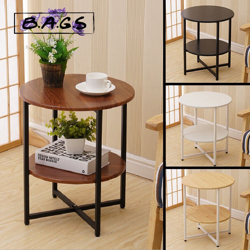 TheBags Fancy Round Coffee Table Table Corner Several Sofa Side Table ...
