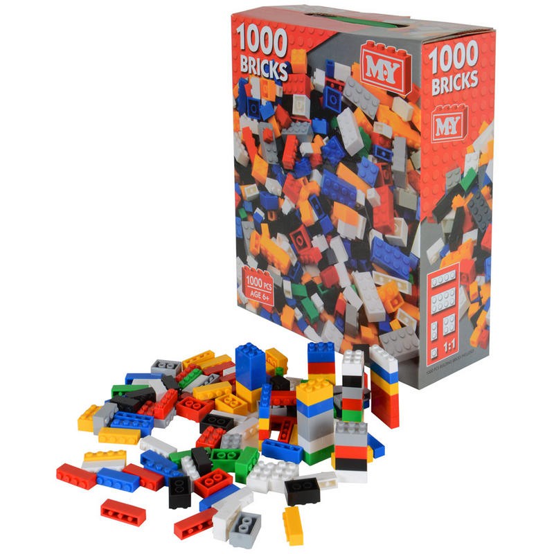 1000pcs Lego Block Kid Building Bricks Blok Permainan Kanak-Kanak ...