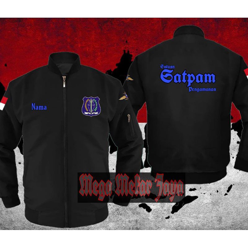 Original Security BOMBER Jacket / Security Unit (FREE NAME) | Shopee ...