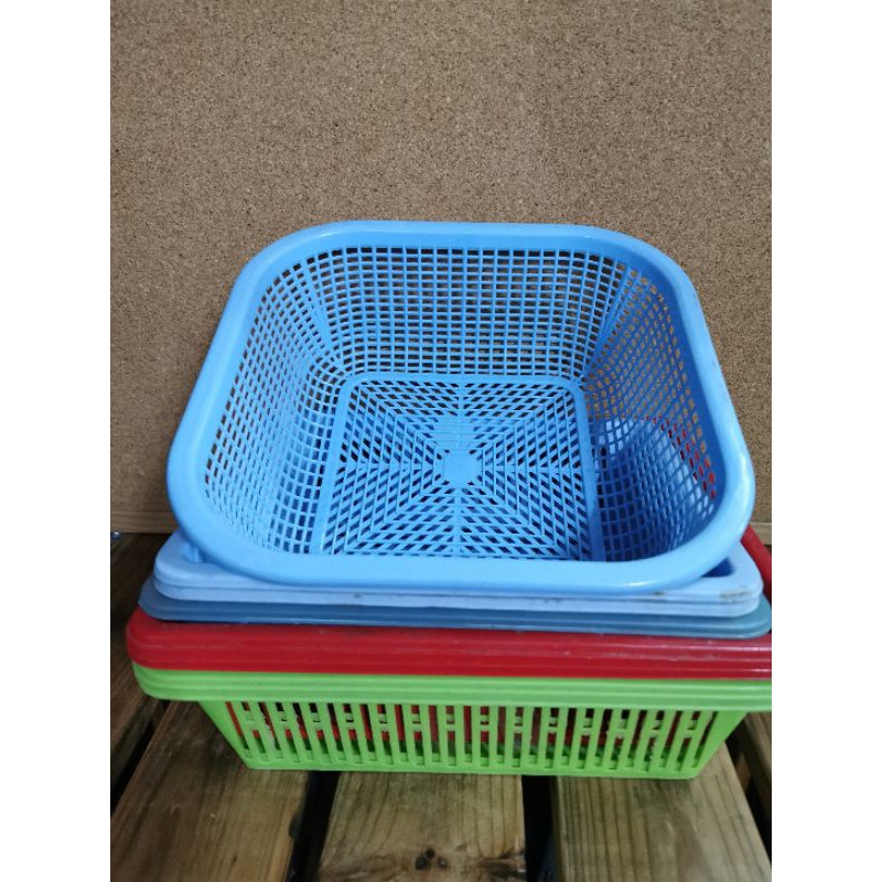0224 Plastic Basket Used Sets 9pcs | Shopee Malaysia