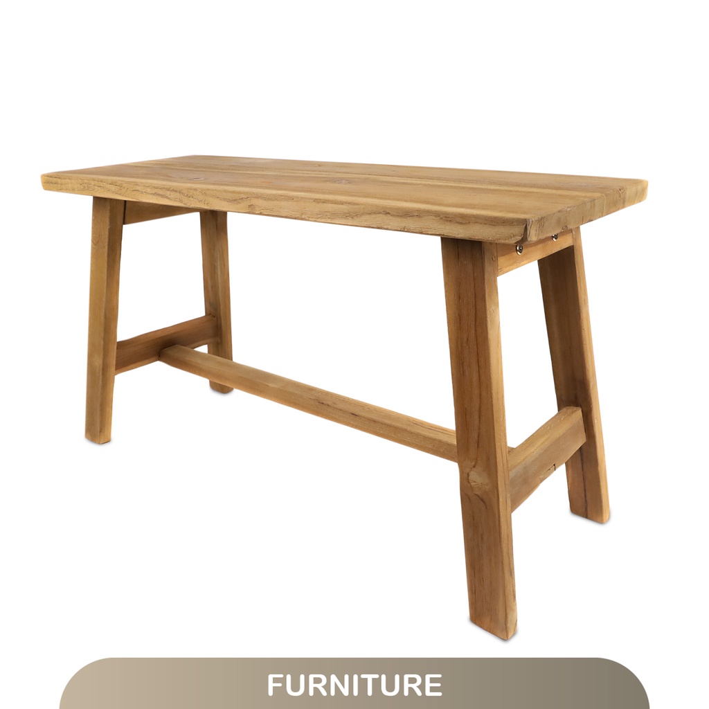 Disassembled Teak Wood Bench Size 80cm | Shopee Malaysia