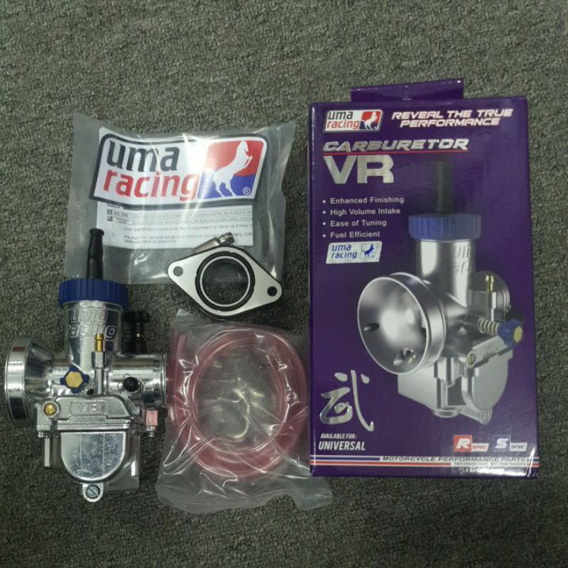 UMA CARBURETOR VR 28MM + RUBBER ADAPTER (UNIVERSAL) | Shopee Malaysia