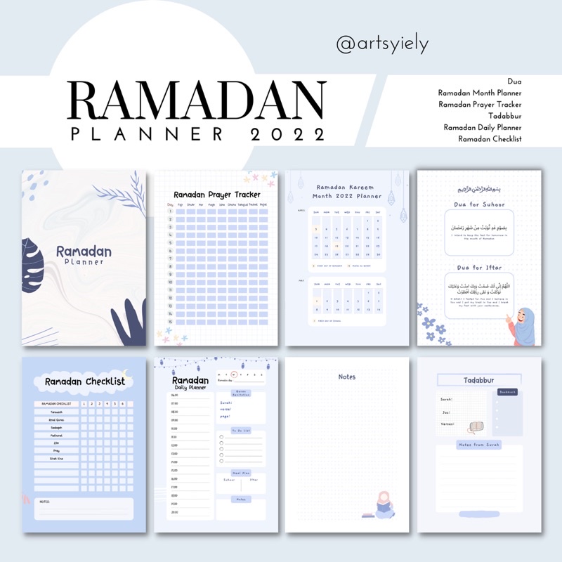 Printable Ramadan Planner | Islamic Planner | Shopee Malaysia
