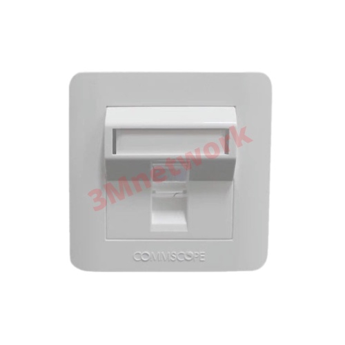 AMP Commscope CAT5E/CAT6 1Port 2 Ports Faceplate Degree Angle Type Data ...