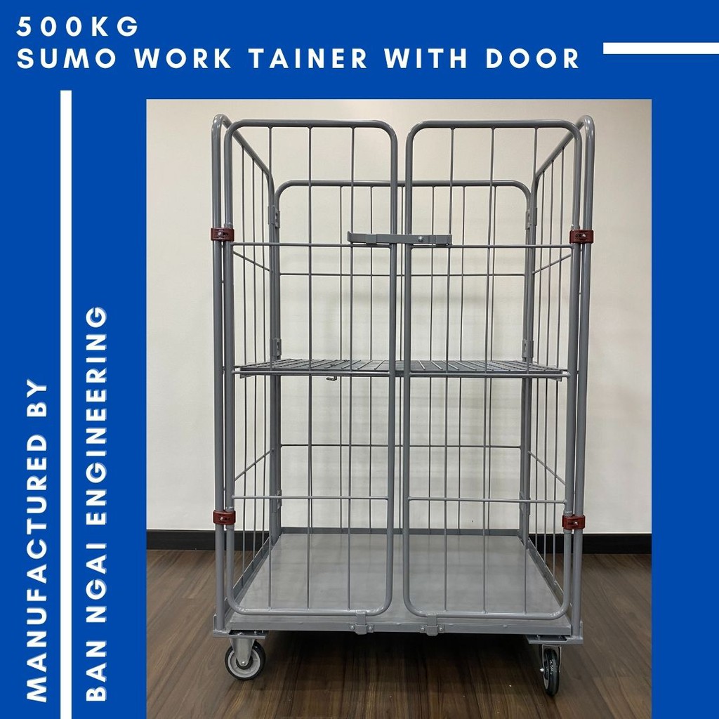 SUMO 500kg Work Tainer with Door Work Trainer Roll Cage Roll Container ...